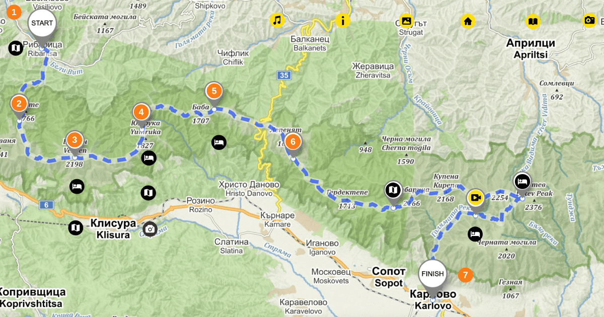 Поход с приятели Brimki Интерактивно съдържание за вграждане в уебсайт
